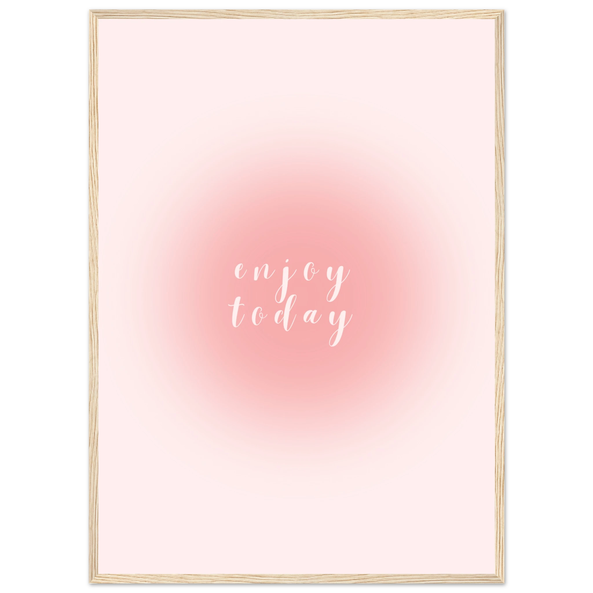"enjoy today" - Poster – Seelenruhm